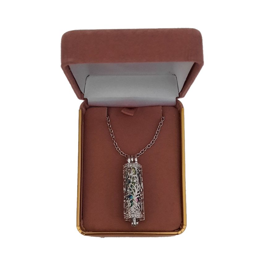 Tree Design Cremation Ashes Locket – Silverbling.ie